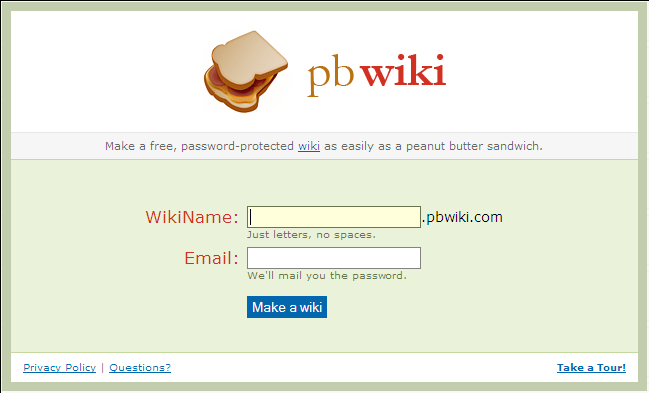 Un wiki en ligne gratuit en 10 secondes avec PBwiki - Nicolas Hoizey
